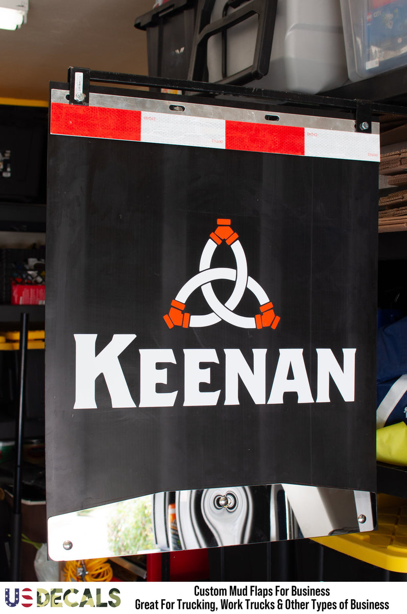 Custom Mud Flaps For Business | Mud Flaps For Work Trucks, Trucking, L ...