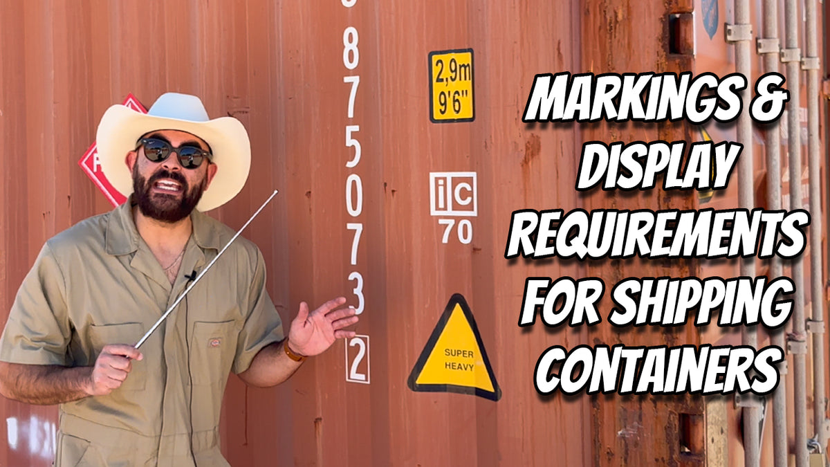 Shipping Container Decal Sticker Regulation Markings Explained (Full S ...