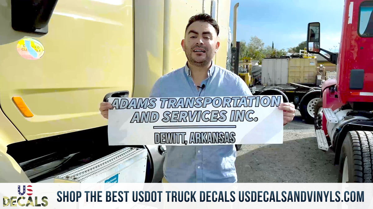 How To Display Your USDOT Numbers Like A Pro | Professional US DOT Dec ...
