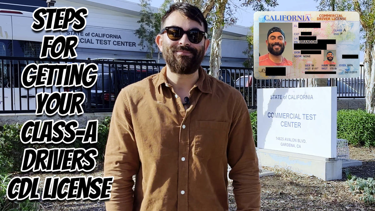 Steps For Getting Your CDL Class-A Drivers License – US Decals