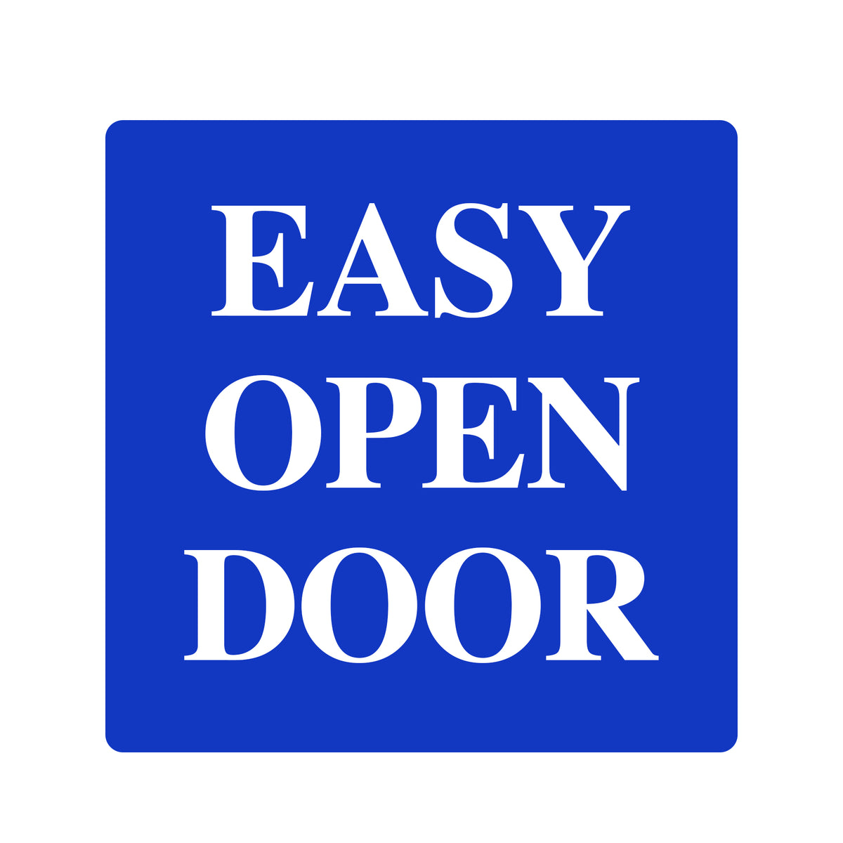 Easy Open Door Decal Sticker Sign For Shipping Container Trailers – US ...