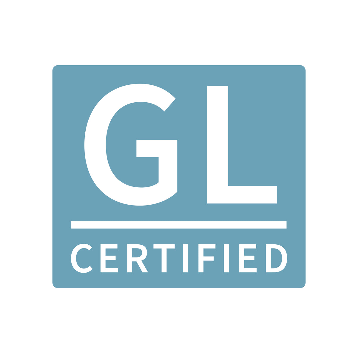 GL Certified Shipping Container Certification Decal Sticker Label (Ger ...
