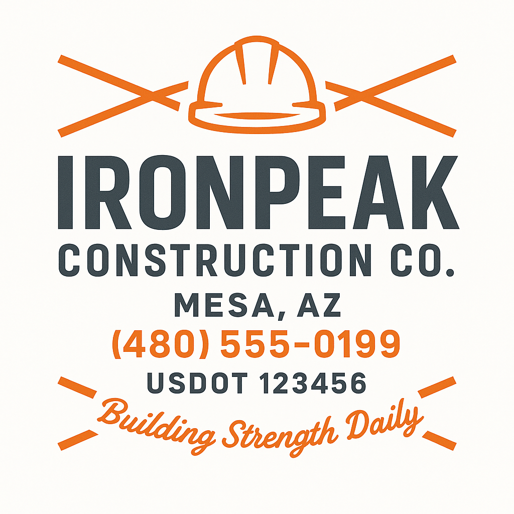 Construction Company Truck Door Decal Sign For Compliance (2-Pack) – US ...