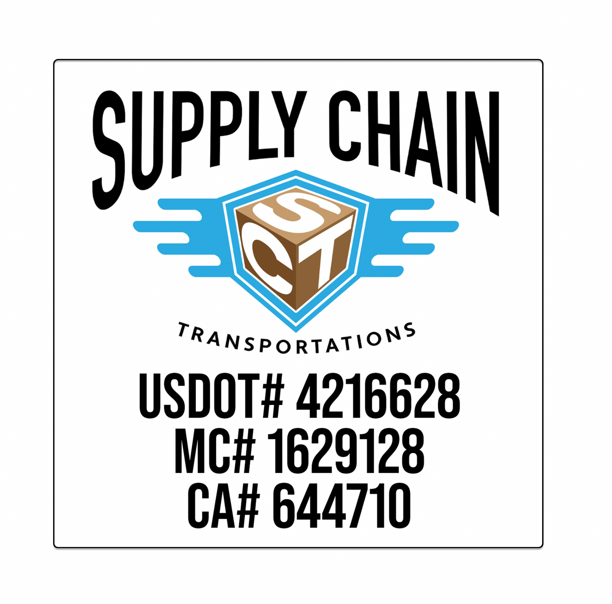 Custom Order of Magnets for Supply Chain Transportation – US Decals
