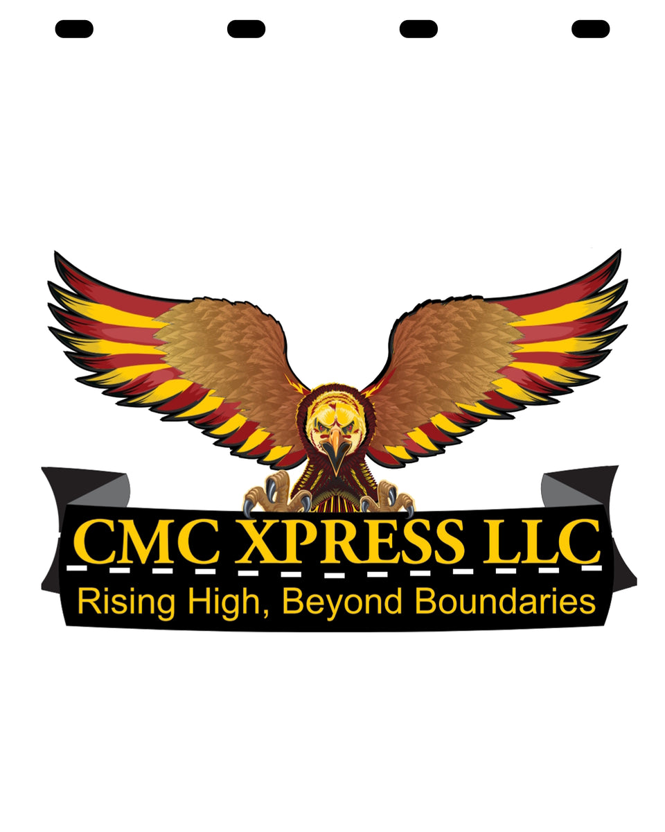 Custom Mud Flaps For Trucking & Logistics Company (1 Pair) – US Decals