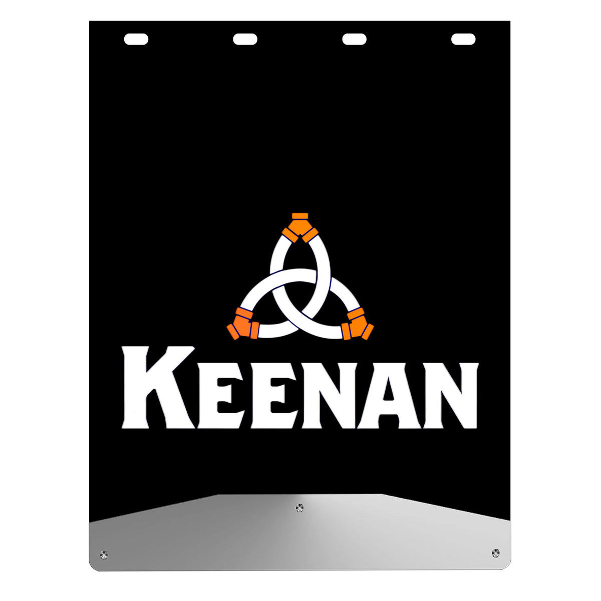 Custom Mud Flaps For Keenan Trucking & Logistics (1 Pair) With Weights ...