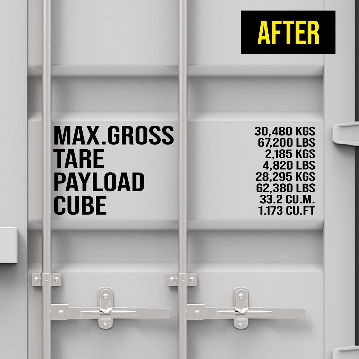 Shipping Container Stencils – US Decals