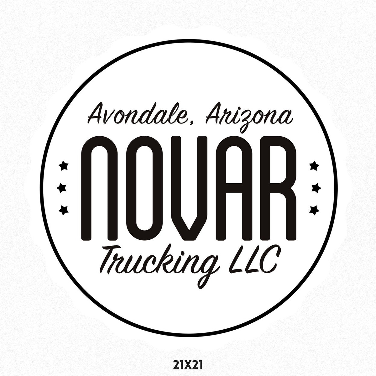 Custom Company Name Truck Decal, 2 Pack – US Decals