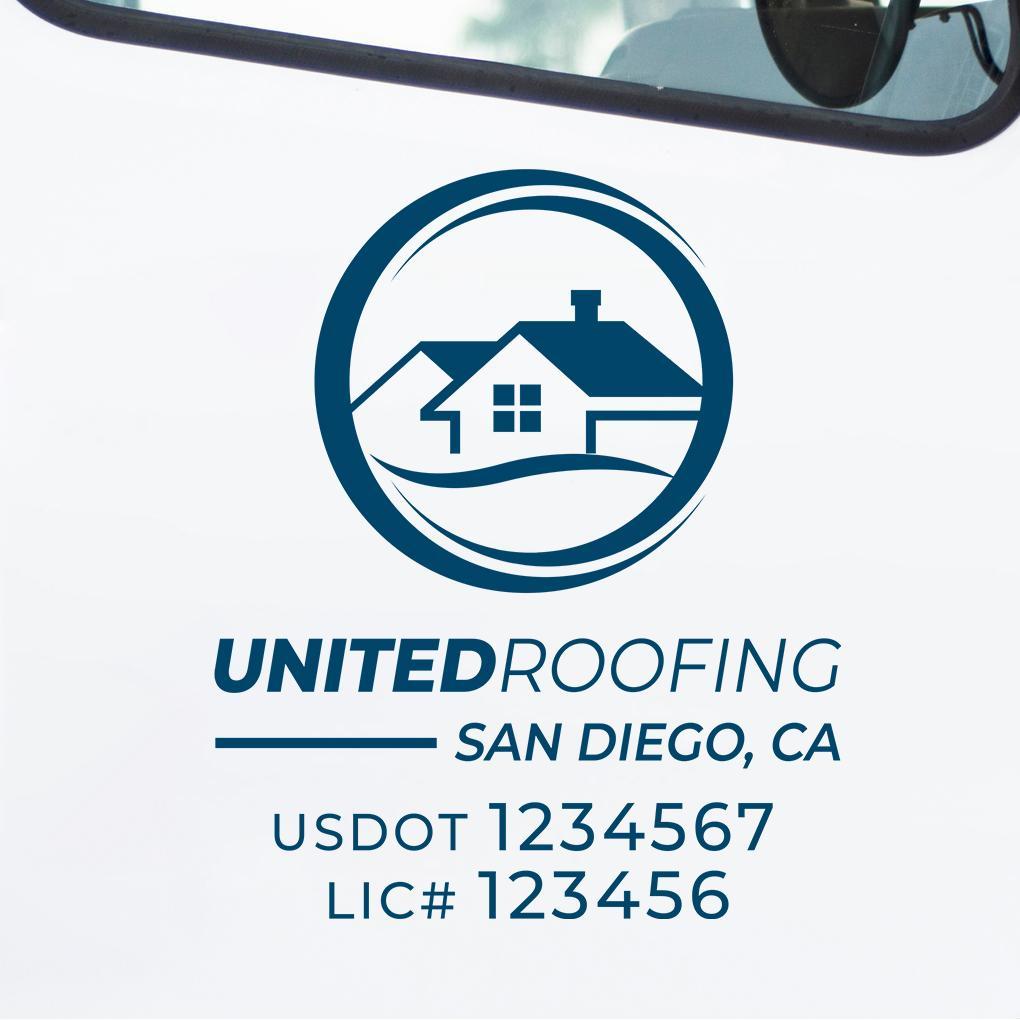 Roofing Company Truck Decal, 2 Pack – US Decals