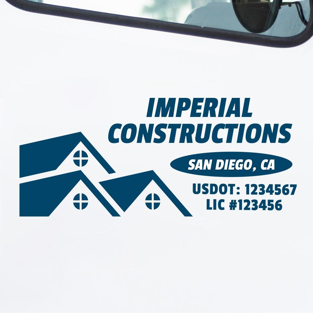 Roofing Company Truck Decal, 2 Pack – US Decals