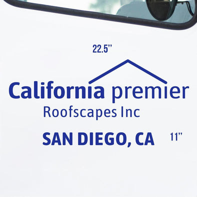 Roofing Company Truck Decal, 2 Pack – US Decals