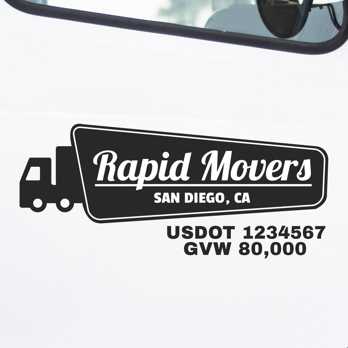 Moving Company Truck Decal, 2 Pack – US Decals