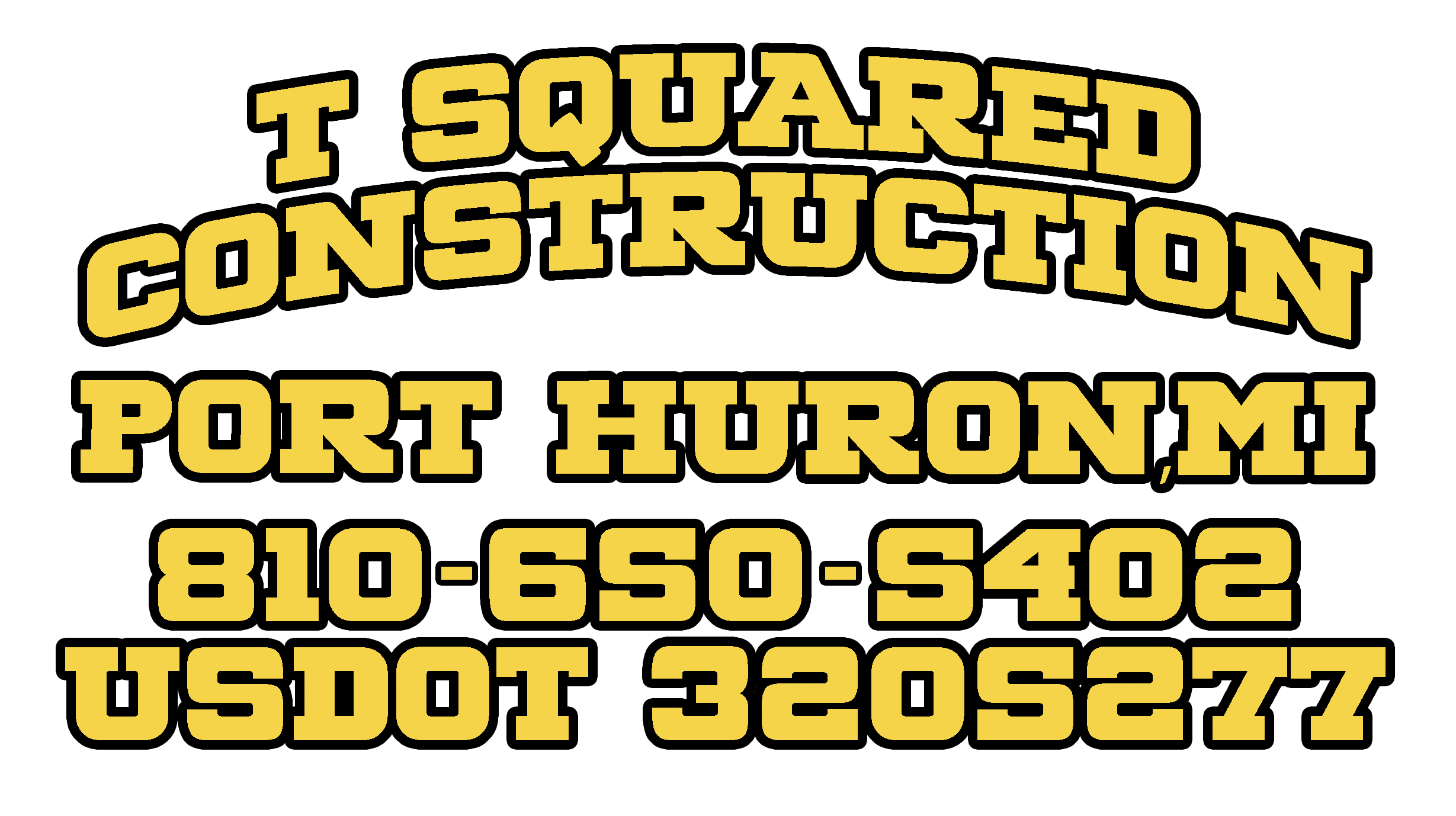 Custom Order for T Squared Construction – US Decals