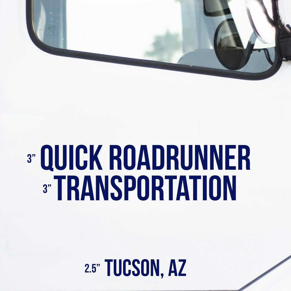 Company Two Line + Location Decal, 2 Pack – US Decals