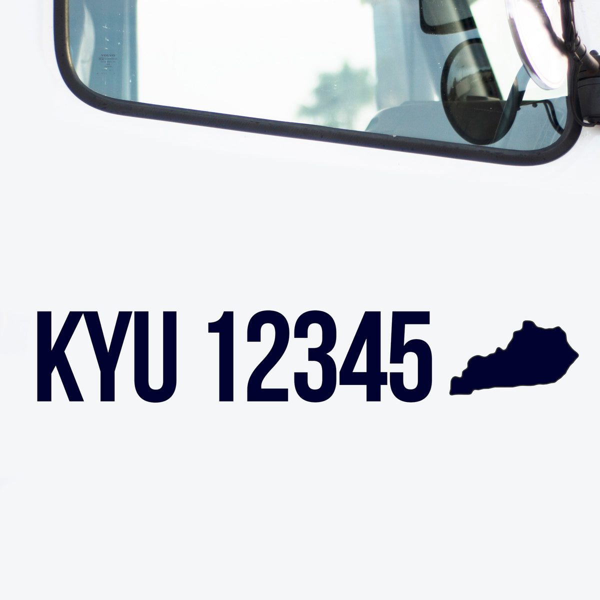 KYU Number Decal With KY Outline, 2 Pack – US Decals