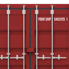 Shipping Container Decal Stickers – US Decals