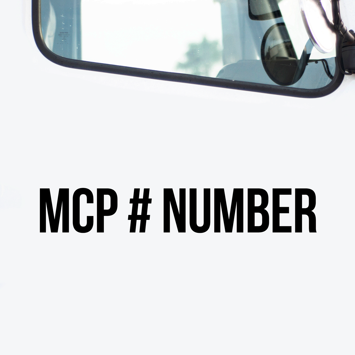 MCP Number Decal, 2 Pack – US Decals