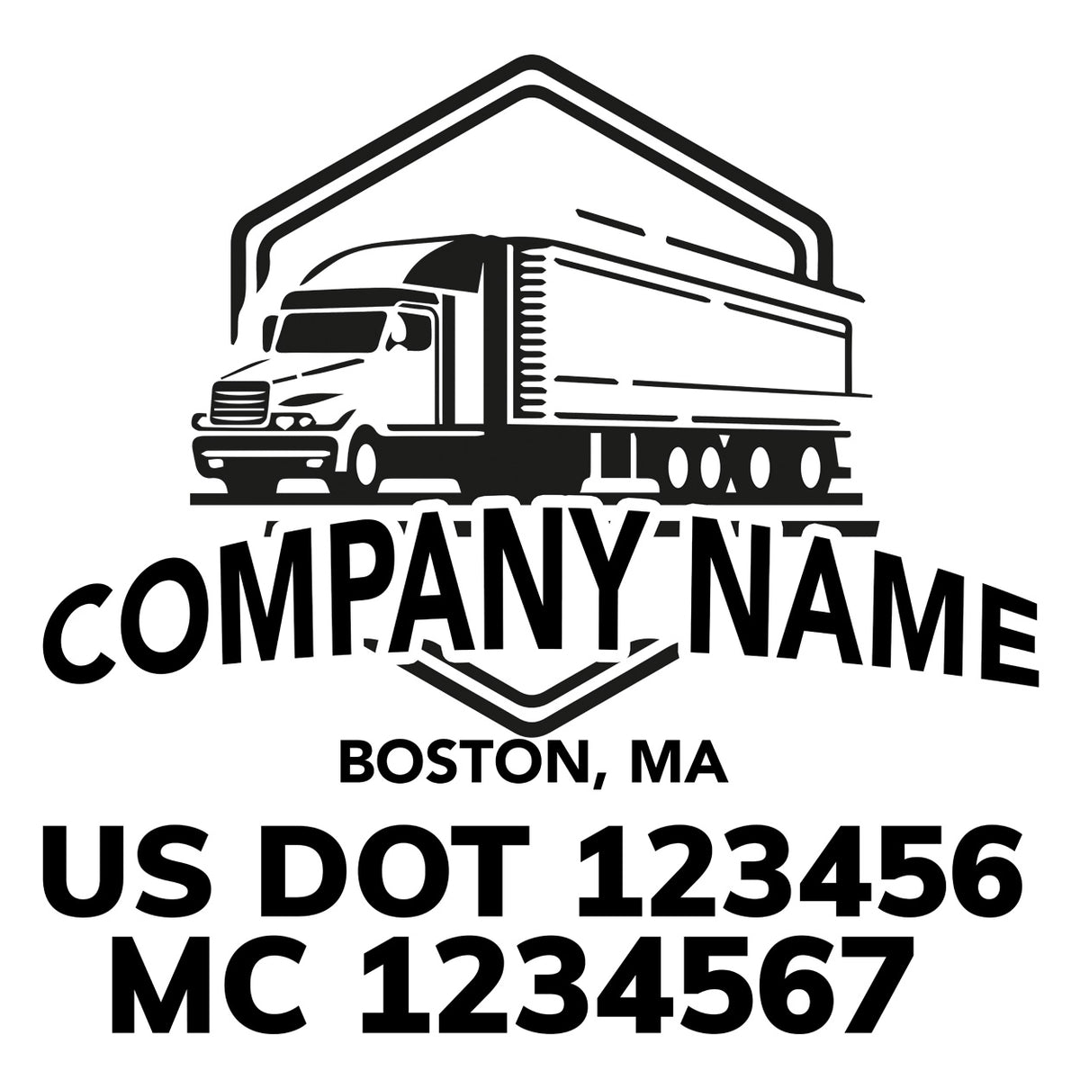 Moving Company Truck Decal, 2 Pack – US Decals