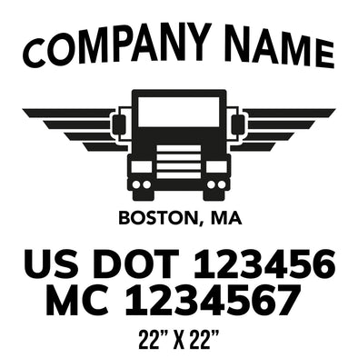 Moving Company Truck Decal, 2 Pack – US Decals