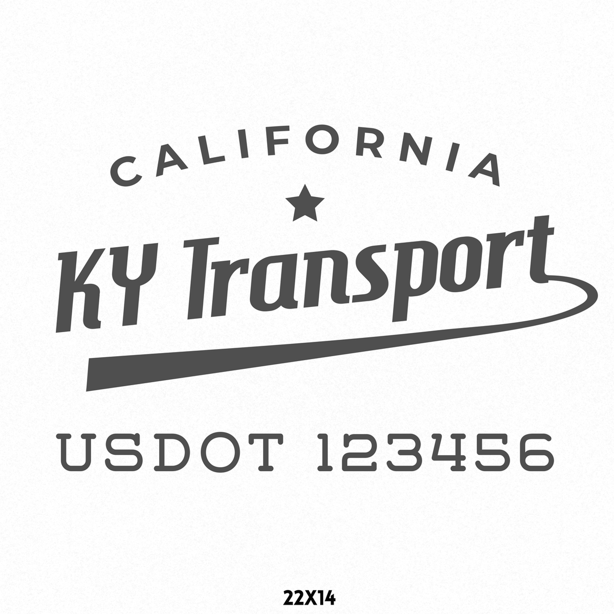 Company Name Truck Decal, 2 Pack – US Decals