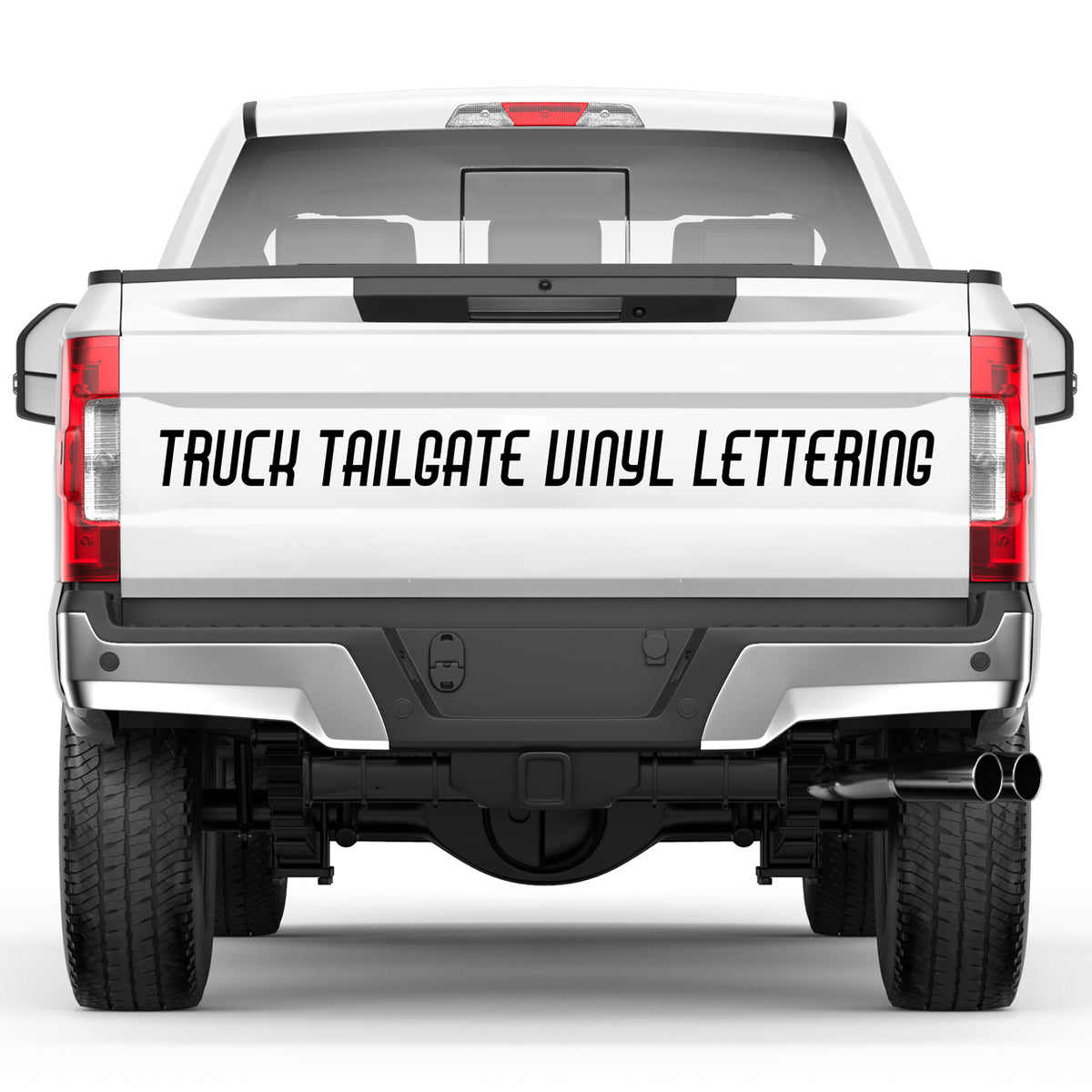 Truck Tailgate Vinyl Lettering – US Decals