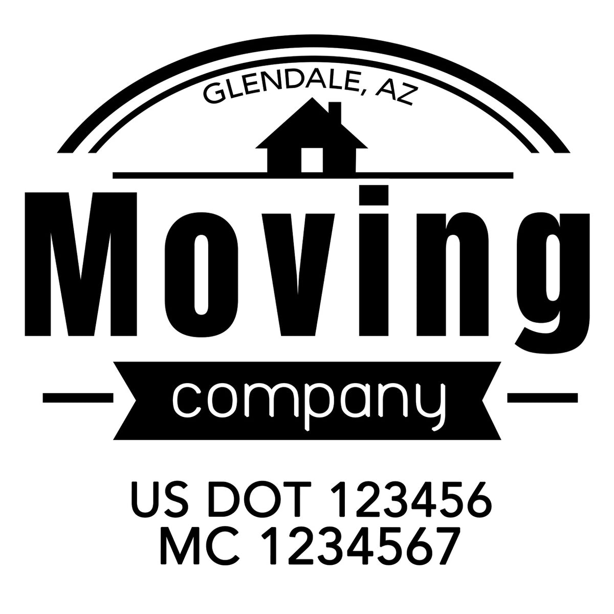 Moving Company Truck Decal, 2 Pack – US Decals