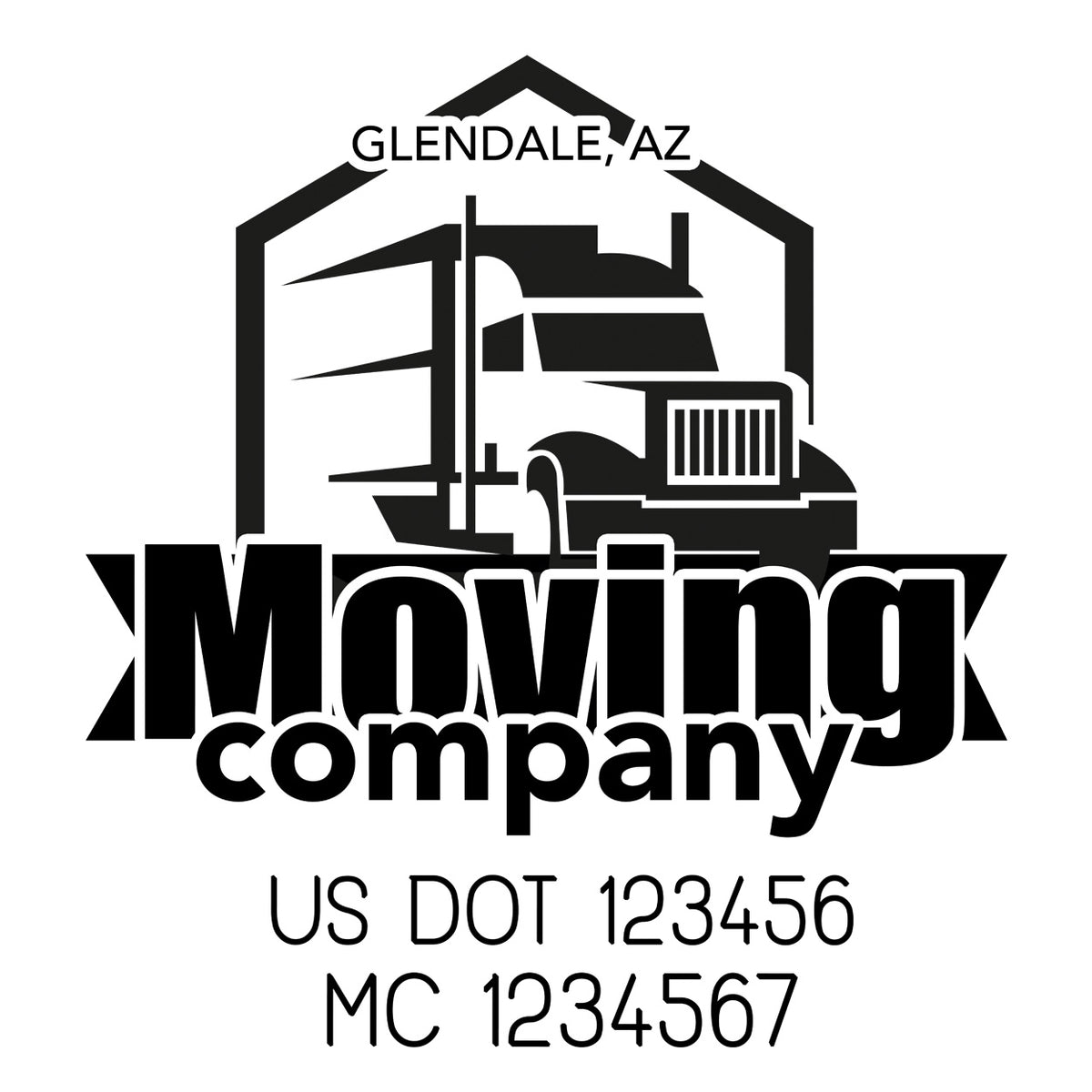 Moving Company Truck Decal, 2 Pack – US Decals